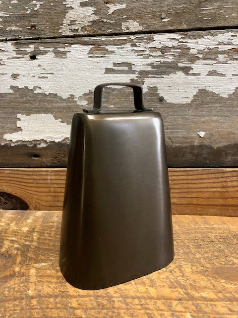 EXTRA LARGE ANTIQUED BRASS COWBELL SECOND – BrassBell